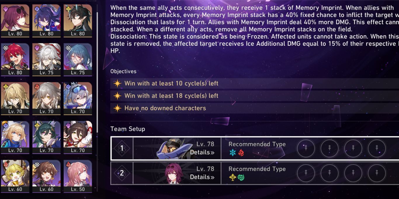 How To Beat The Current Memory Of Chaos In Honkai: Star Rail