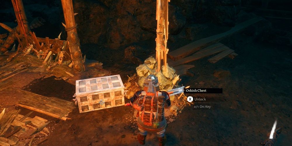 How To Open Orkish Chest In Return To Moria