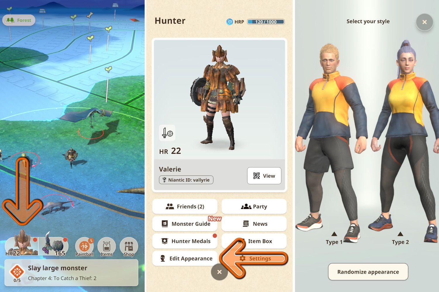 How To Change Your Character's Appearance In Monster Hunter Now