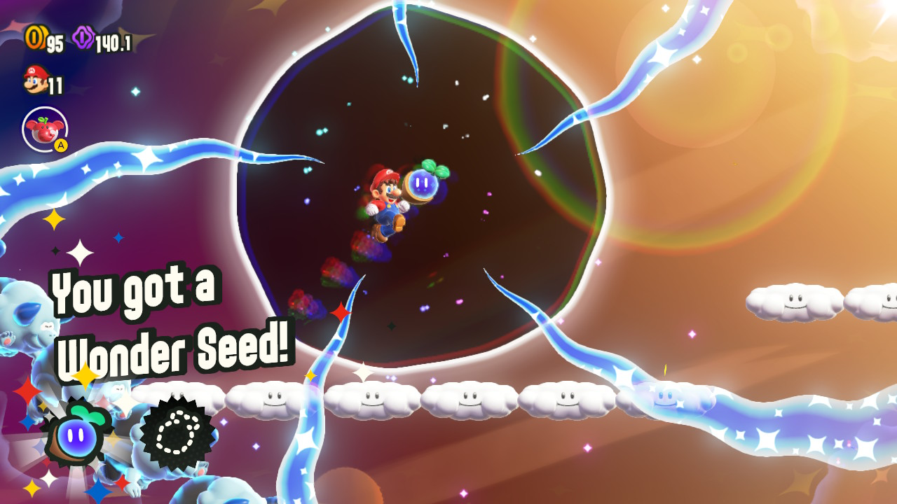 Super Mario Bros. Wonder: All Flower Coins And Wonder Seeds In Bulrush ...