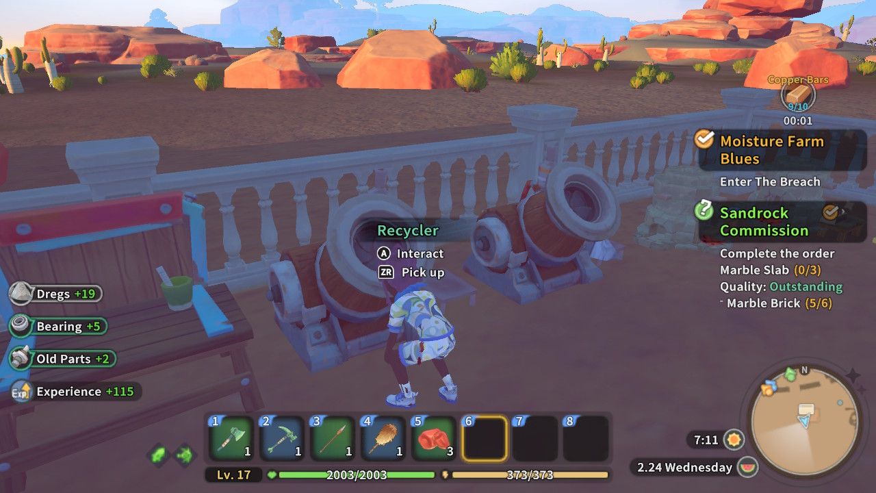 How To Obtain Mechanical Scrap In My Time At Sandrock