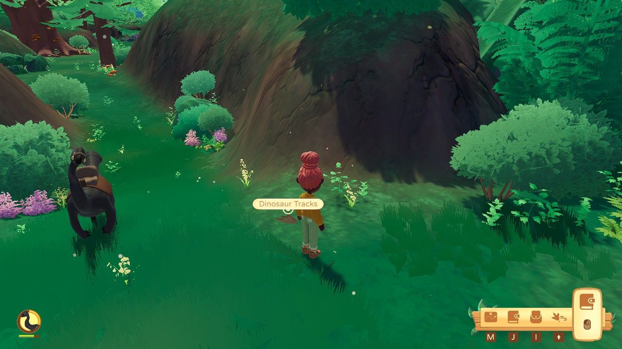 How To Follow The Parasaur Tracks In Paleo Pines