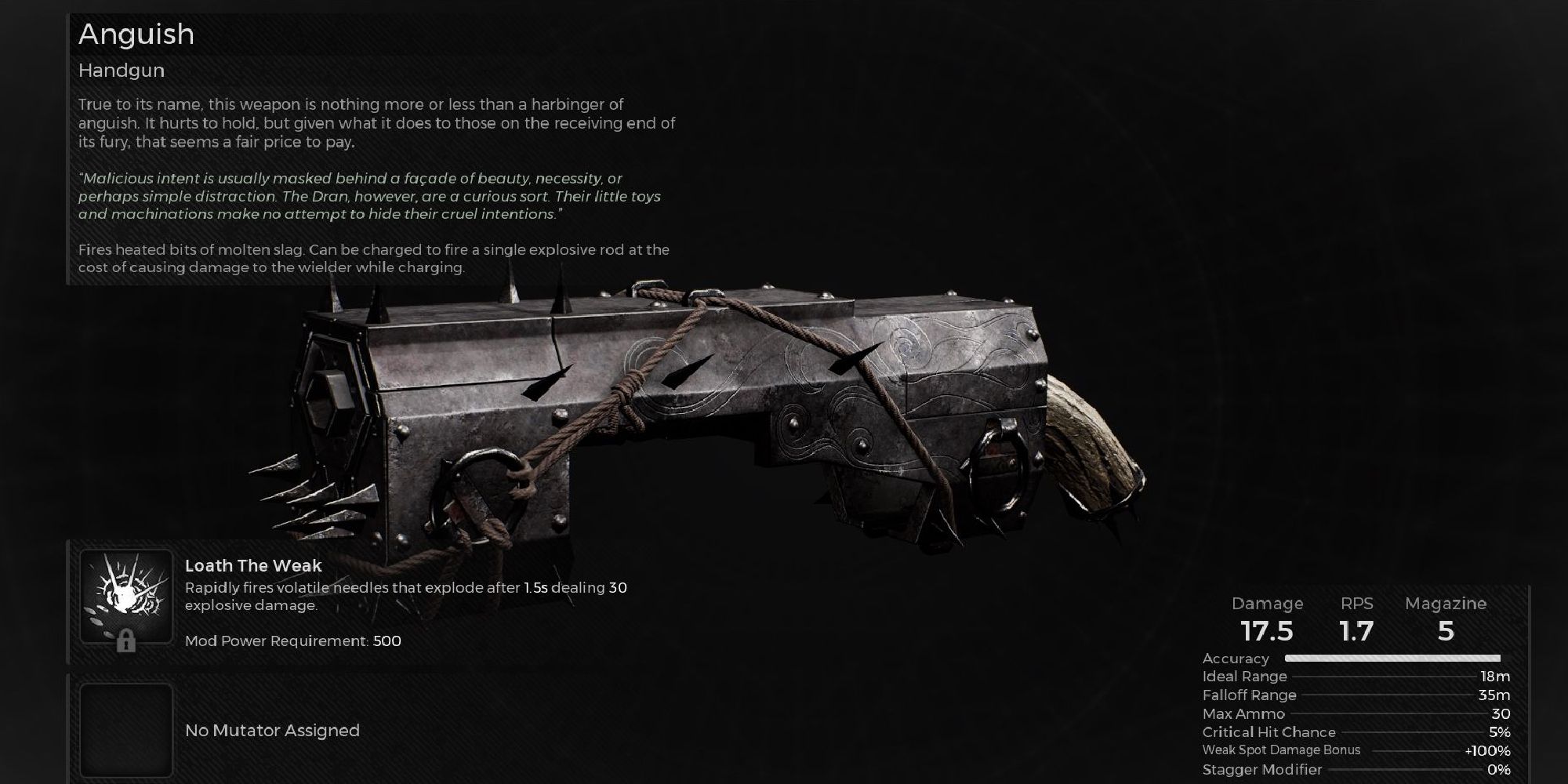 Best Handguns In Remnant 2
