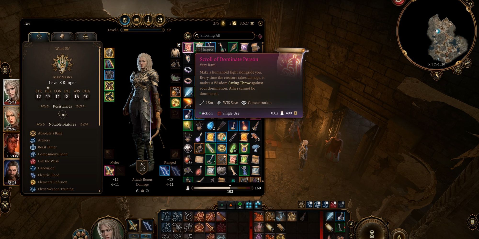 Best Warlock Spells In Baldur's Gate 3