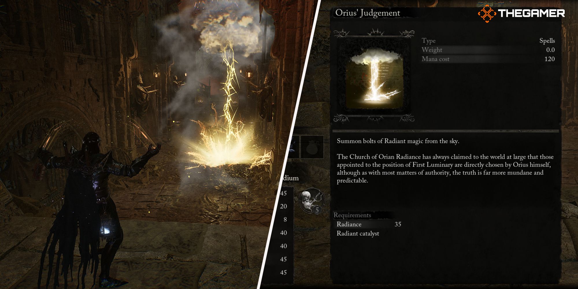 The Best Radiant Spells In Lords Of The Fallen