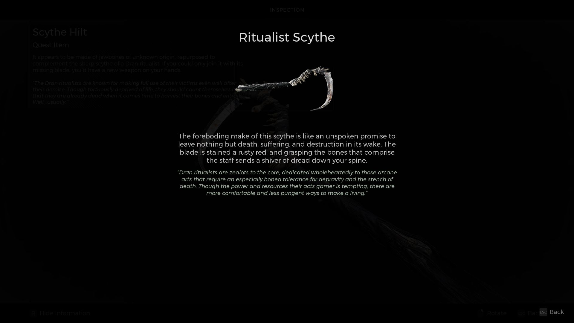 How To Get The Ritualist Scythe In Remnant 2