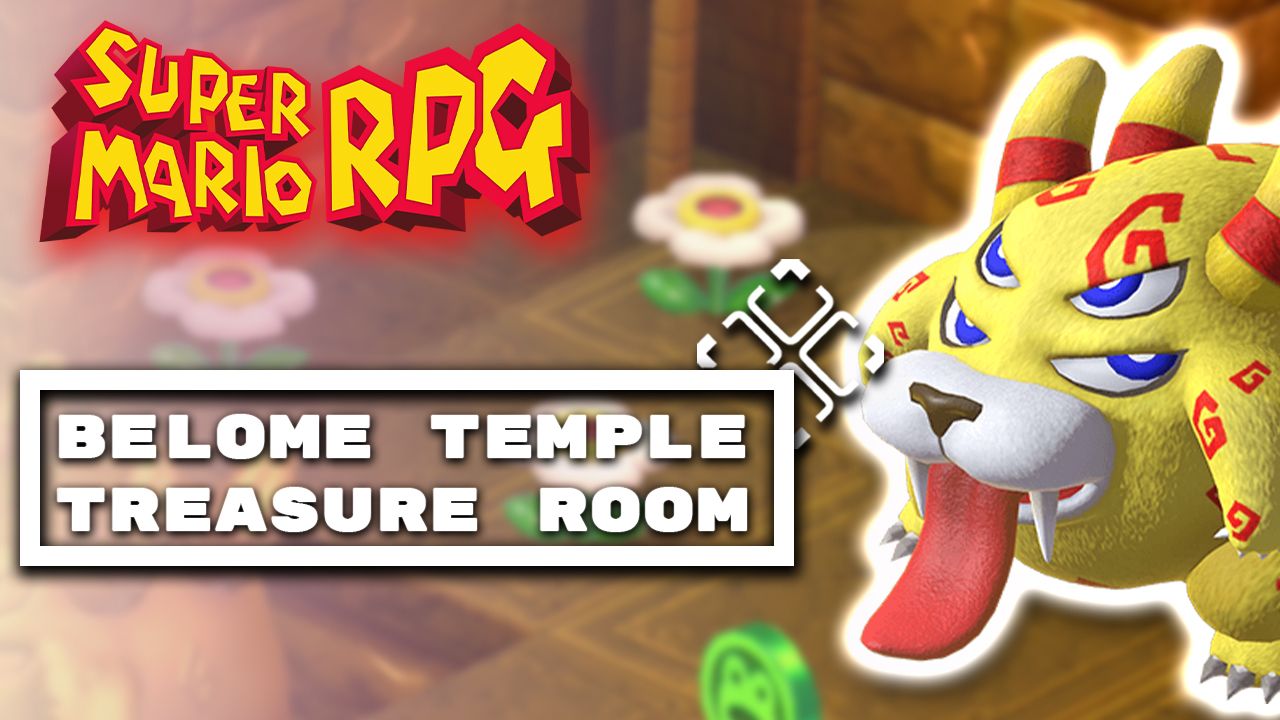 How To Find The Belome Temple Treasure Key In Super Mario RPG