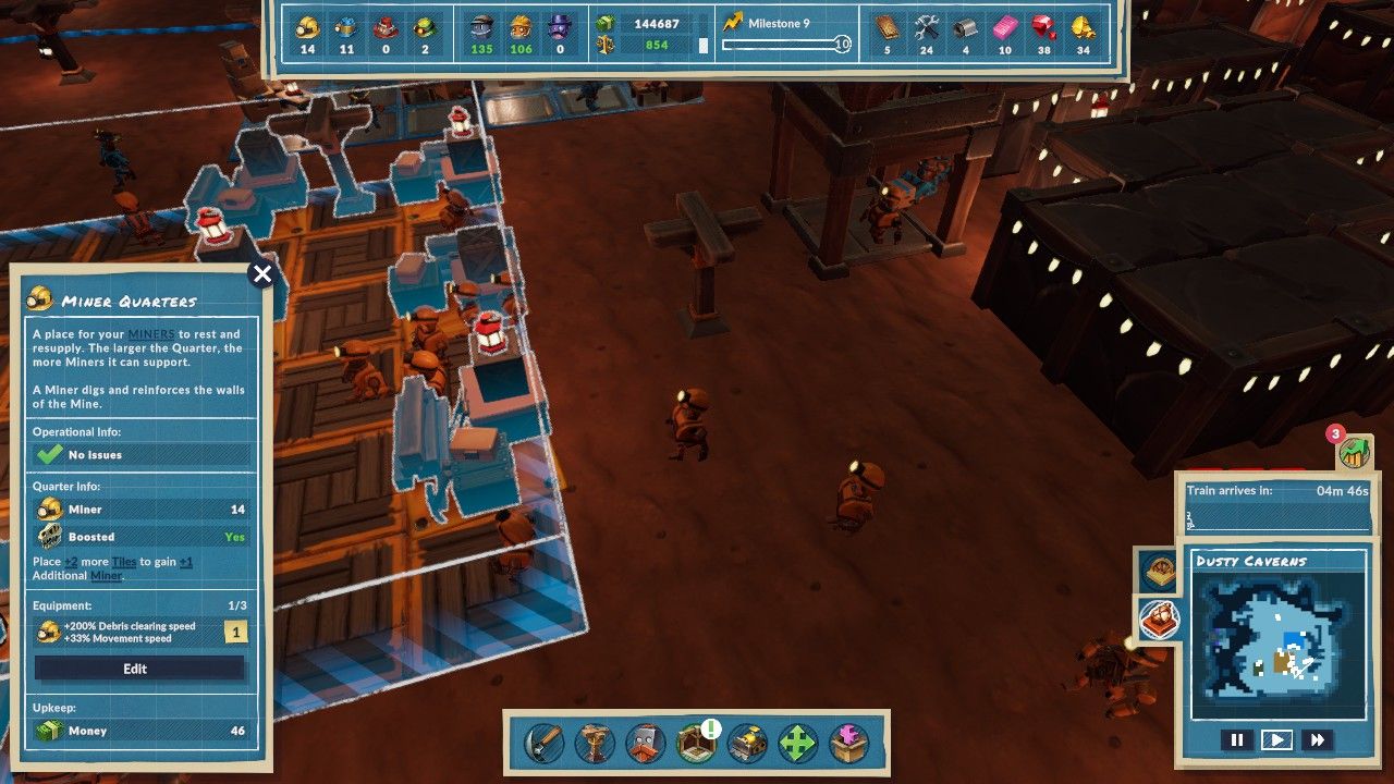 How To Equip Items On A Building In Steamworld Build