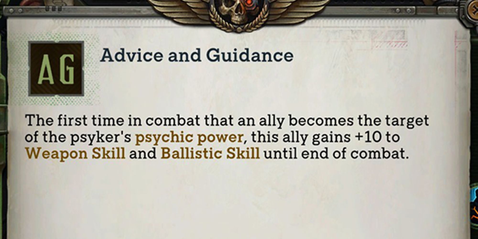 The Best Talents For Idira Tlass In Warhammer 40k: Rogue Trader