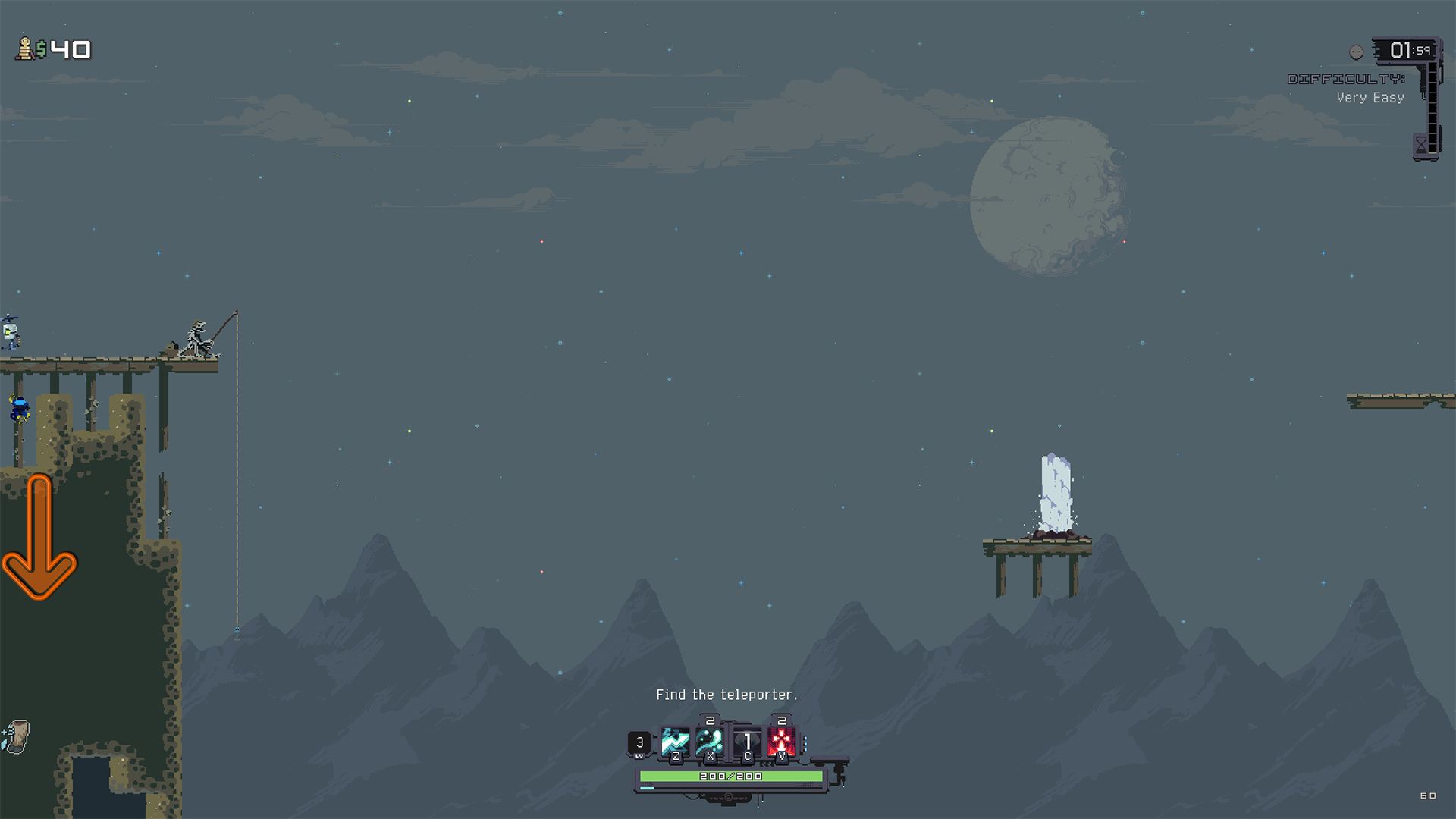 Where To Find The Artificer Strange Prism In Dried Lake In Risk Of Rain ...