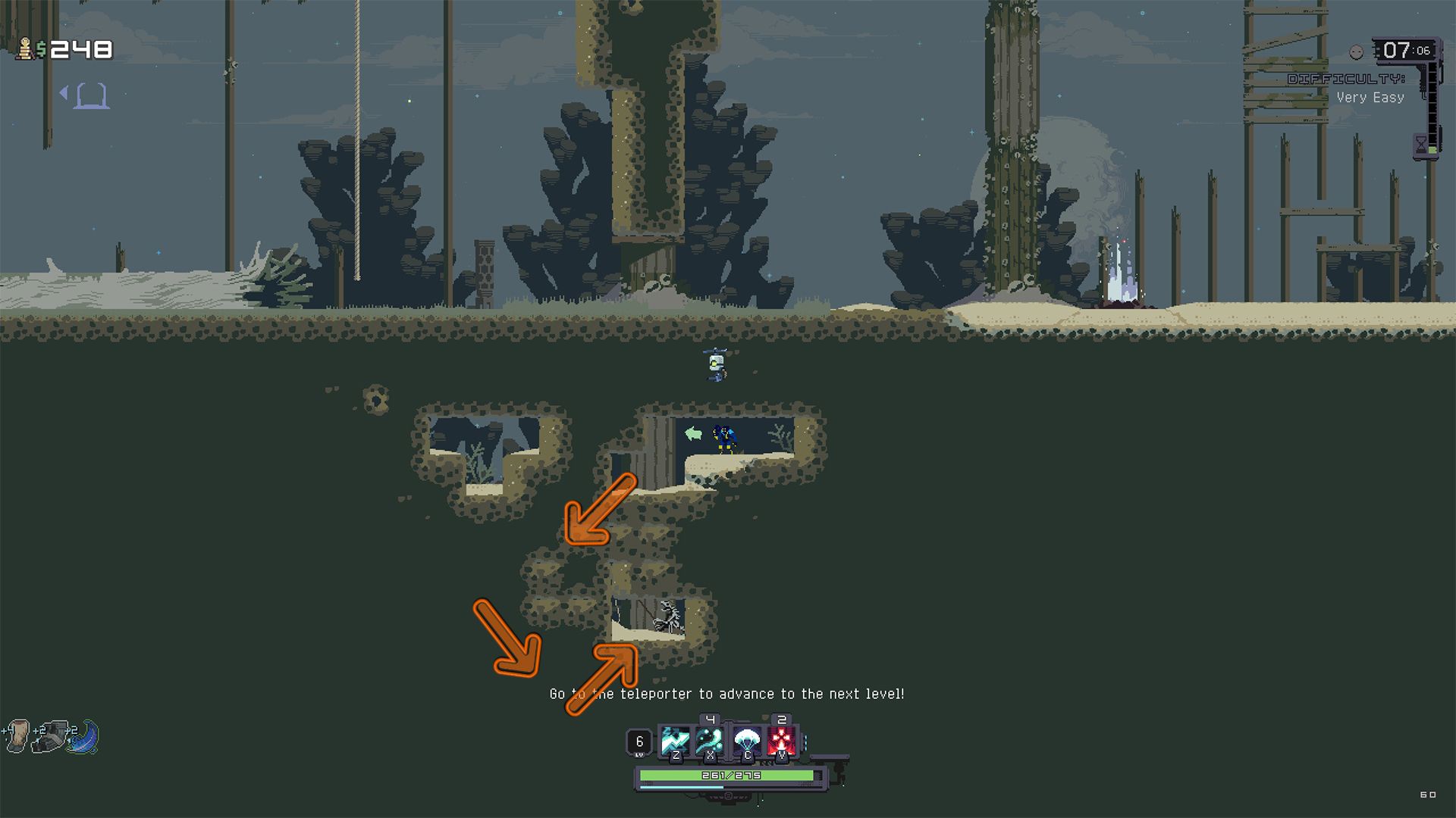 Where To Find The Artificer Strange Prism In Dried Lake In Risk Of Rain ...