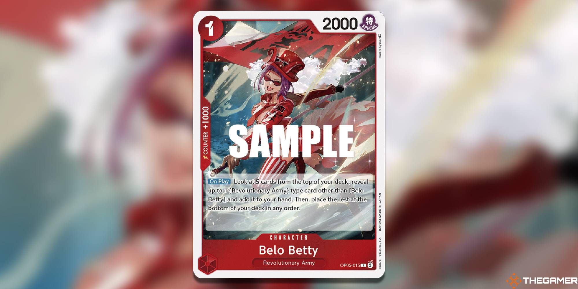 One Piece Card Game: The 10 Best Red Cards From OP-05: Awakening Of The ...