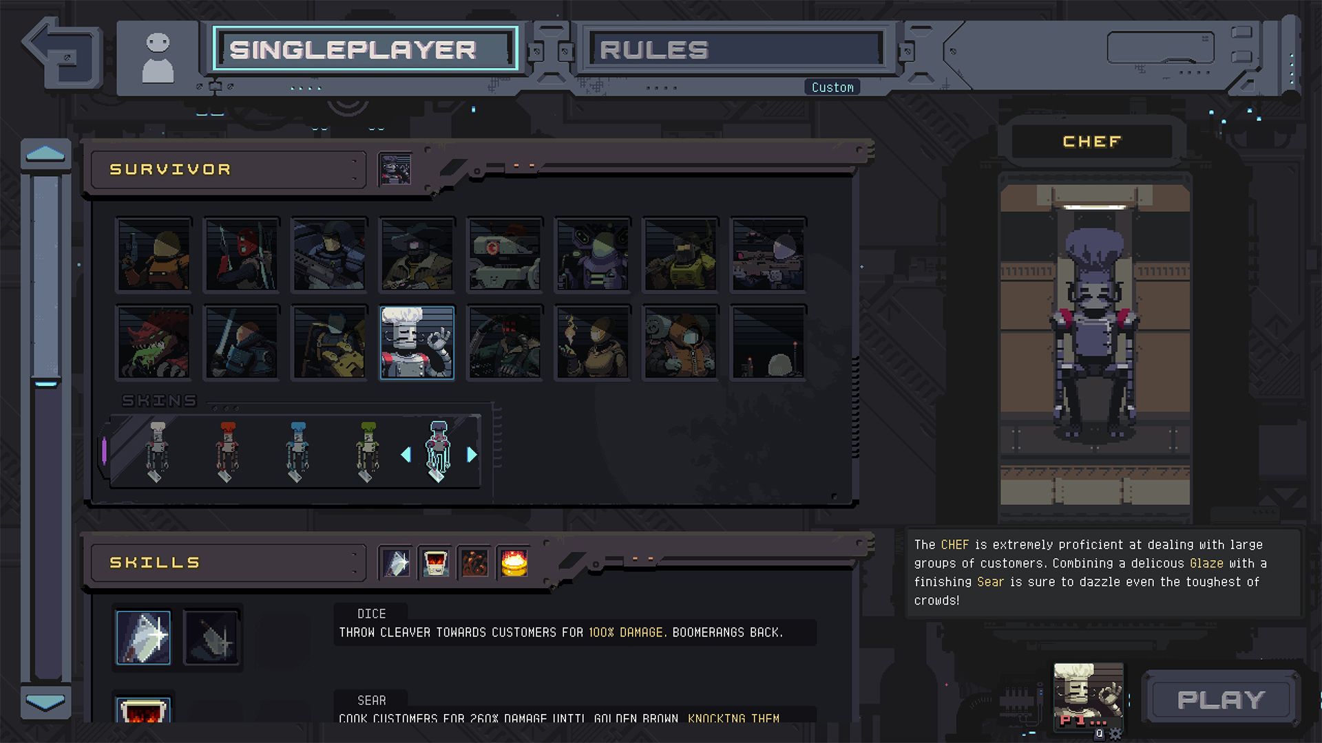 How To Cook Acrid To Get Chef's Secret Skin In Risk Of Rain Returns