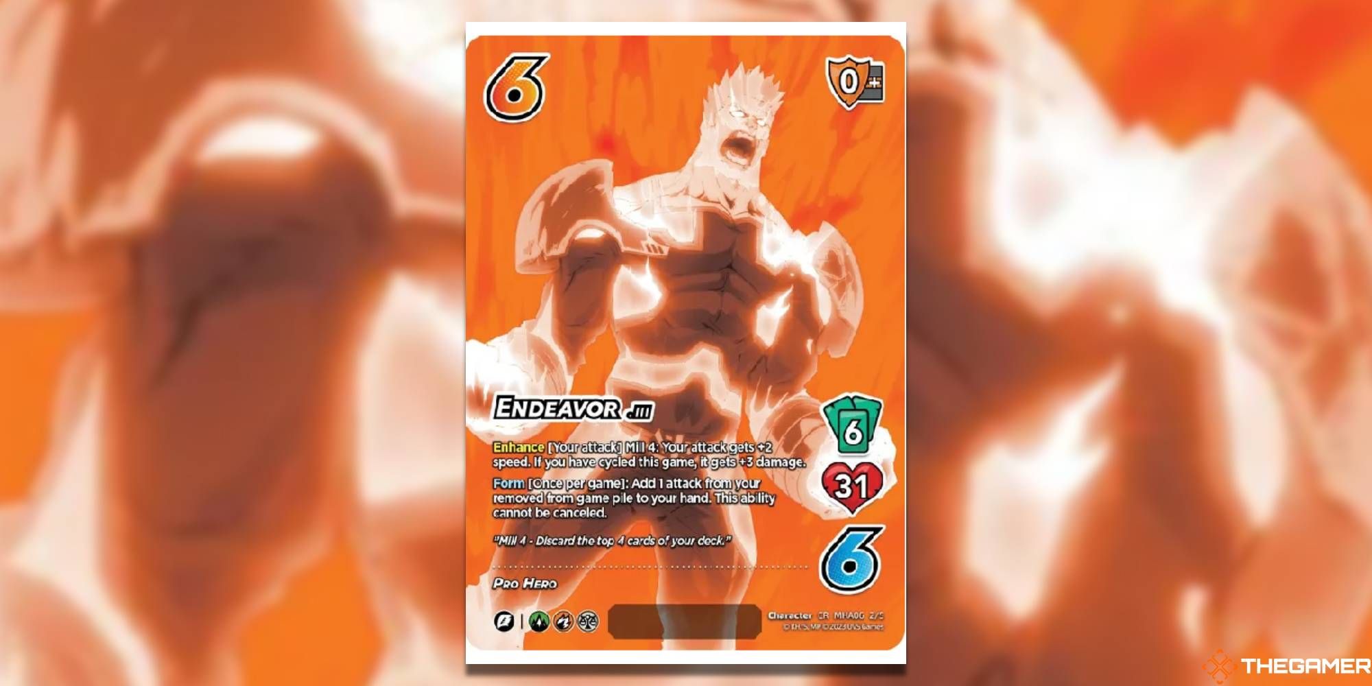 10 Most Valuable Cards In My Hero Academia CCG: Jet Burn