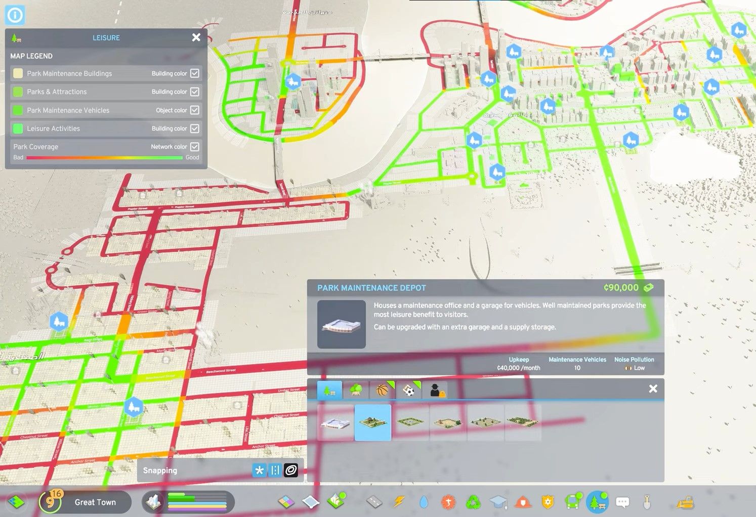 How To Make And Handle Parks In Cities: Skylines 2