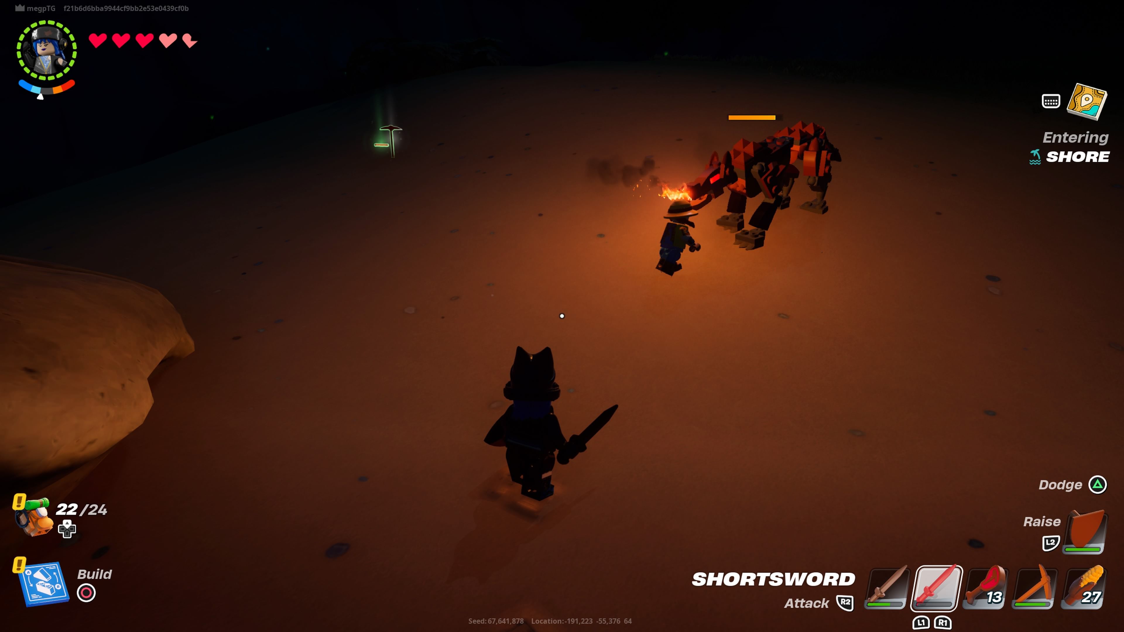 How To Find Sand Claws In Lego Fortnite