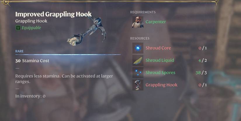 How To Get The Grappling Hook In Enshrouded