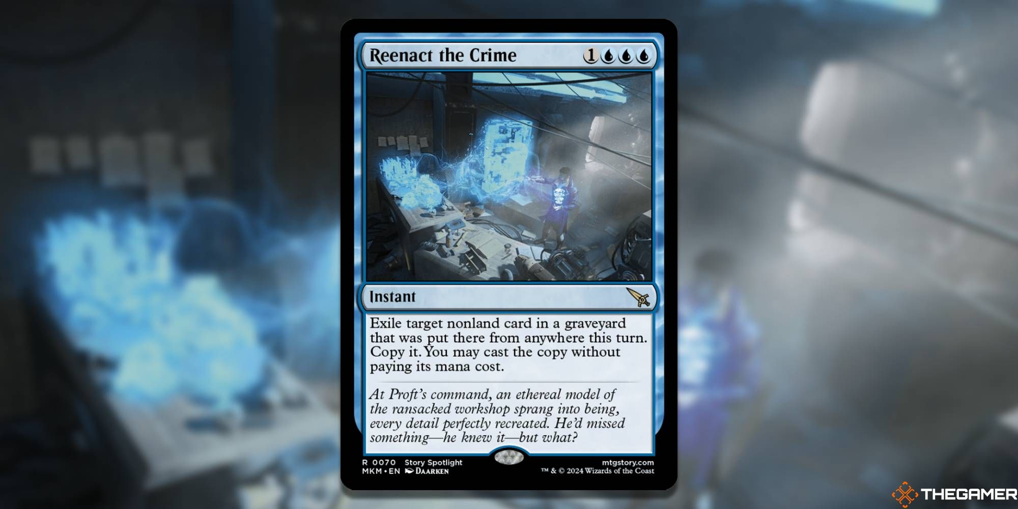 The Best Blue Cards In Murders At Karlov Manor In MTG