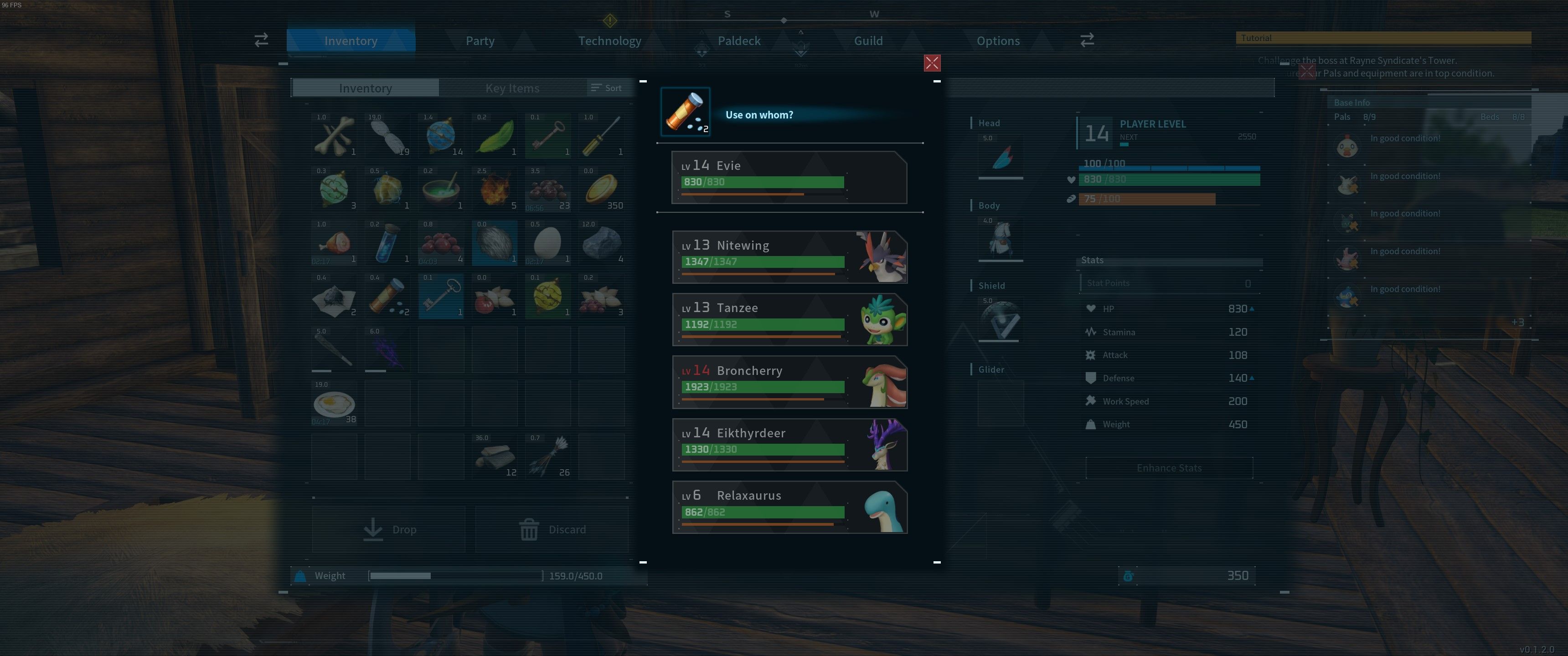 How To Heal In Palworld