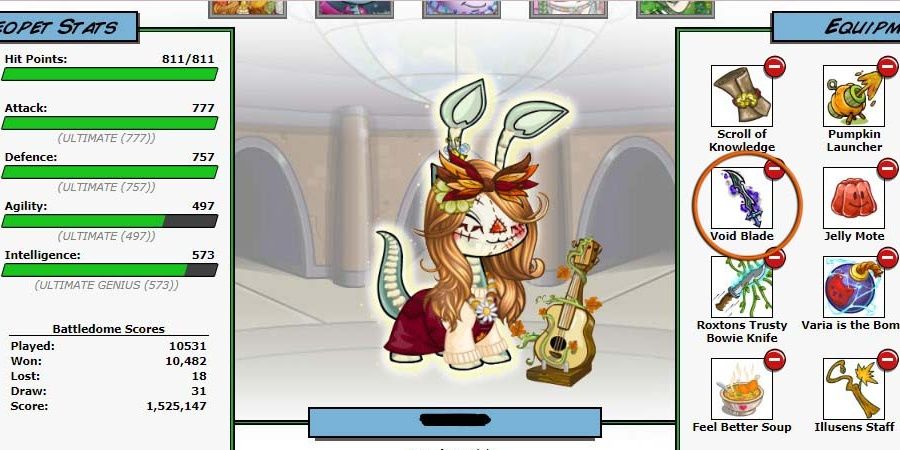 The Best Battledome Items In Neopets