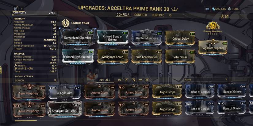 The Best Acceltra Builds In Warframe