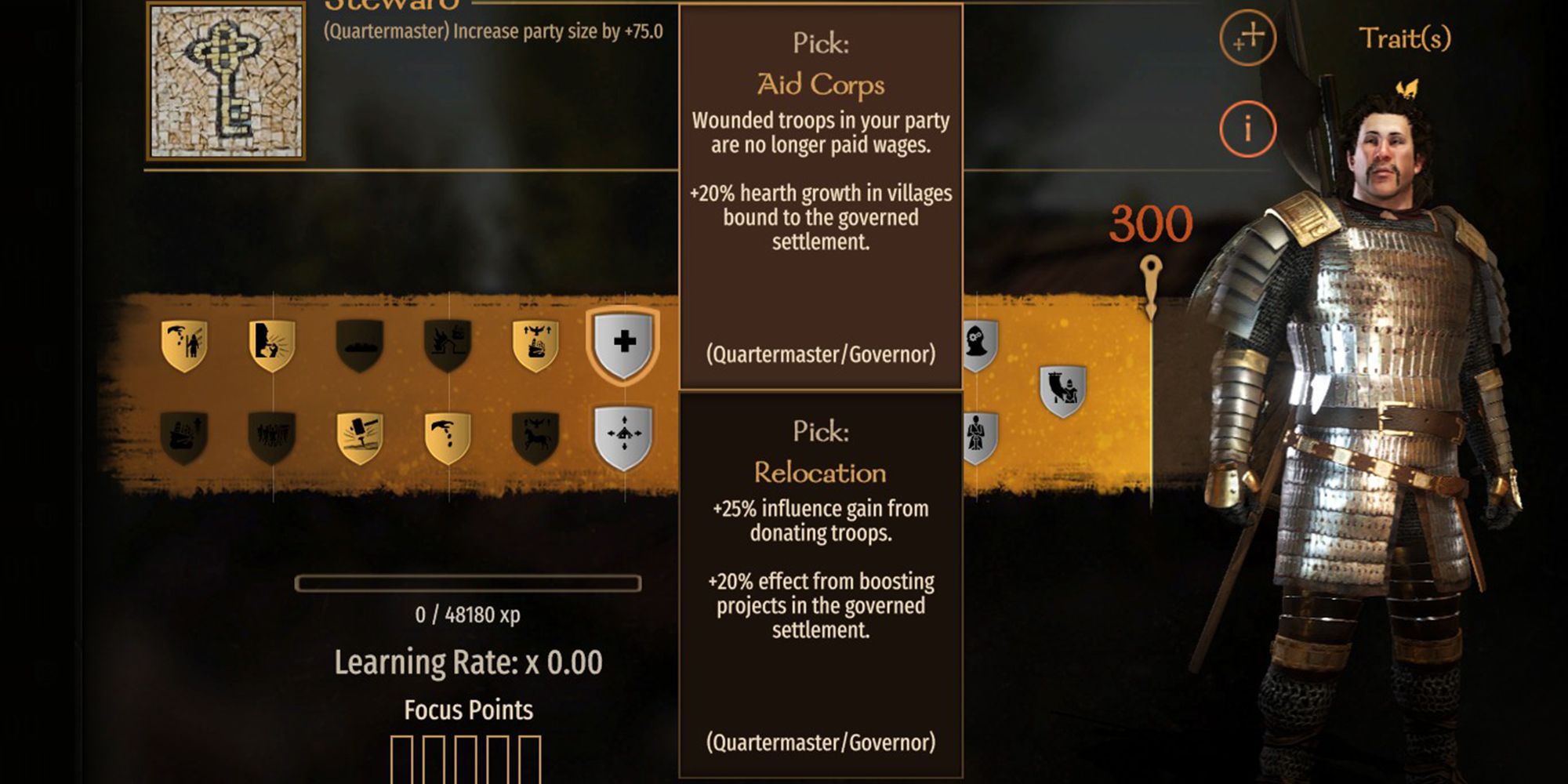 The Best Seward Perks In Mount & Blade 2: Bannerlord