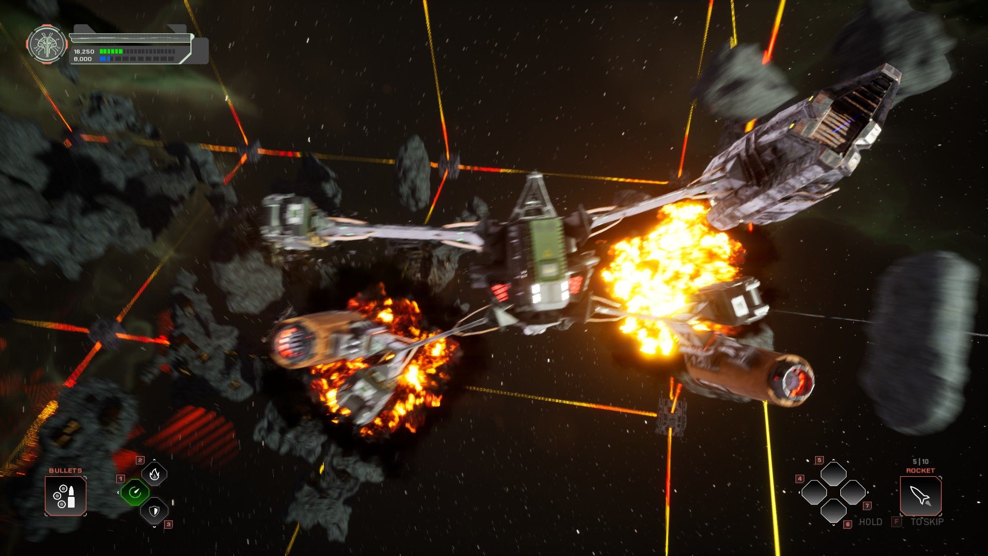 Hell Galaxy Preview - Spooky, Scrappy Spaceships