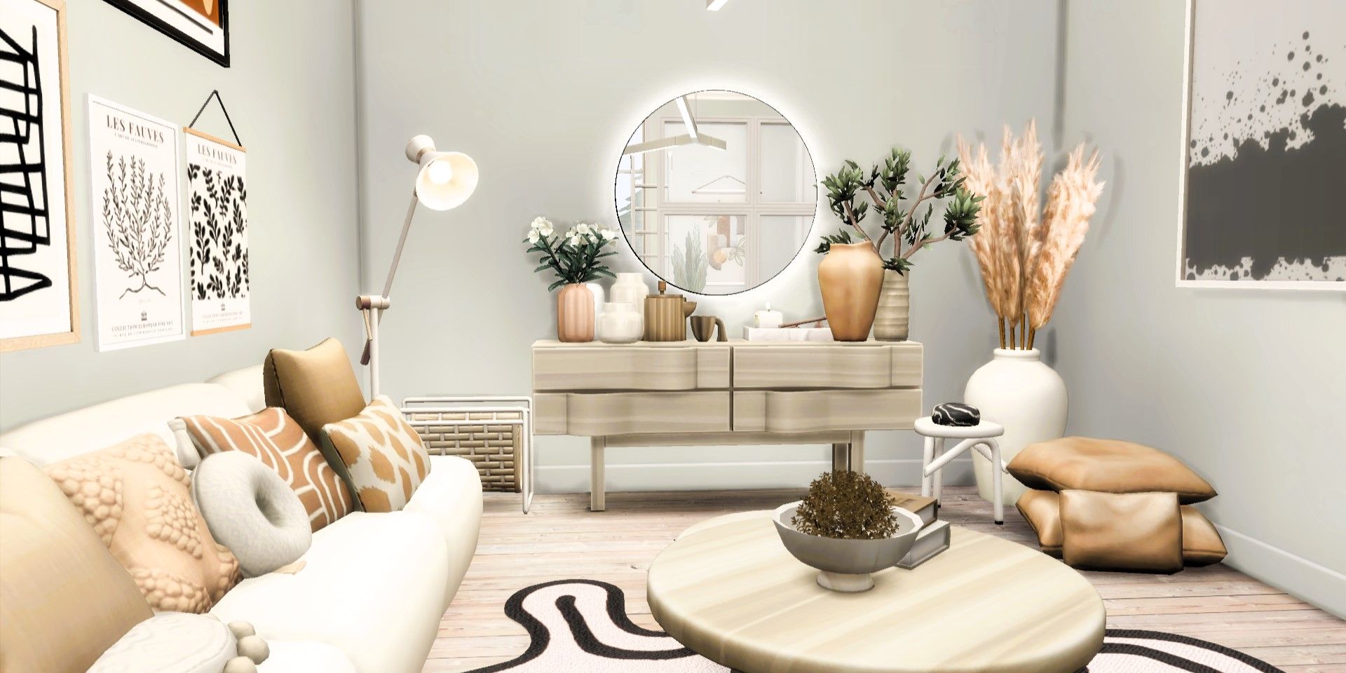 Mod The Sims Sims 4 Cc Living Room Mod The Sims Living