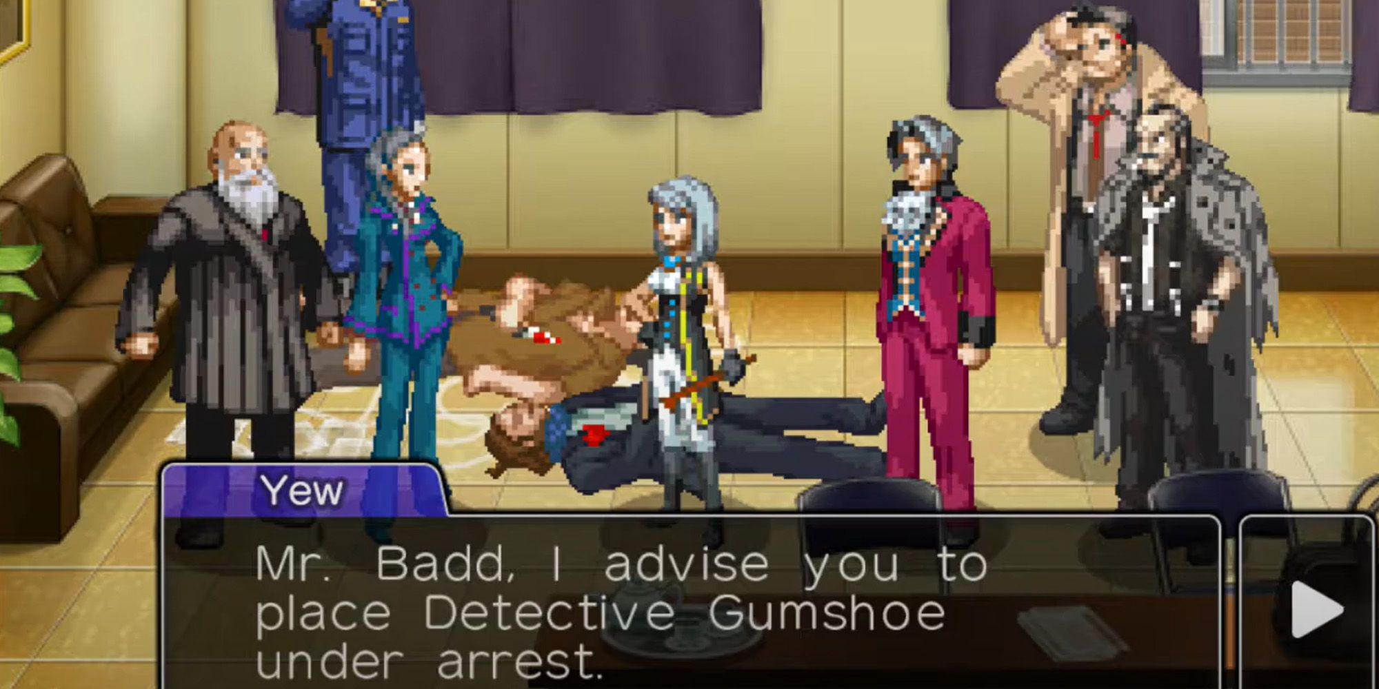 What Happens To Detective Gumshoe In Ace Attorney?