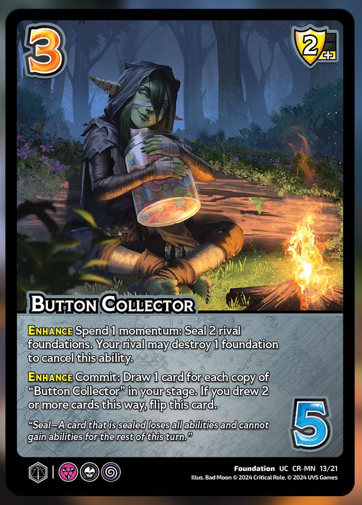 Every Card In The Critical Role: Mighty Nein Challenger Series Deck ...