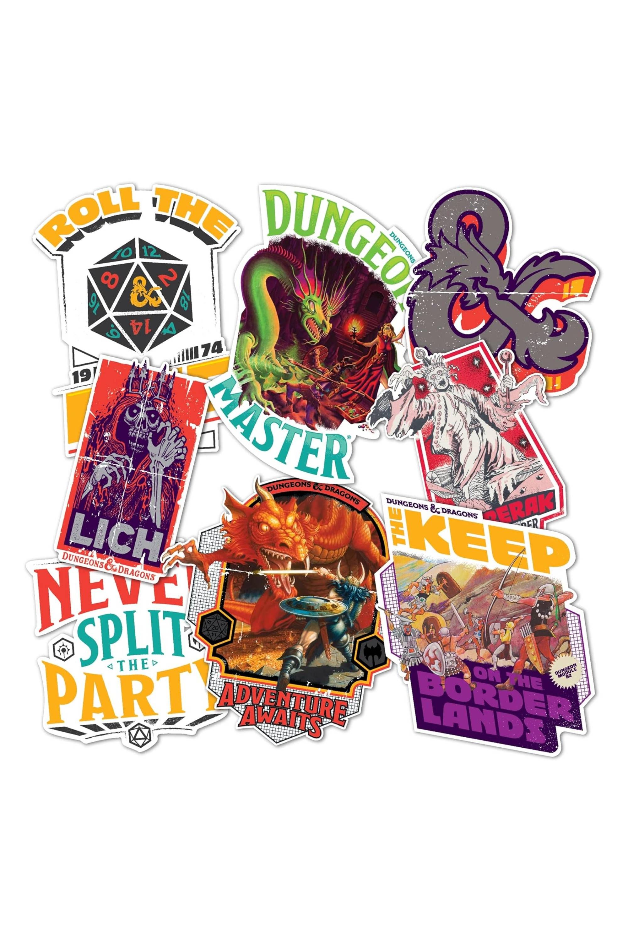 Best D&D Sticker Packs Best D&D Sticker Packs
