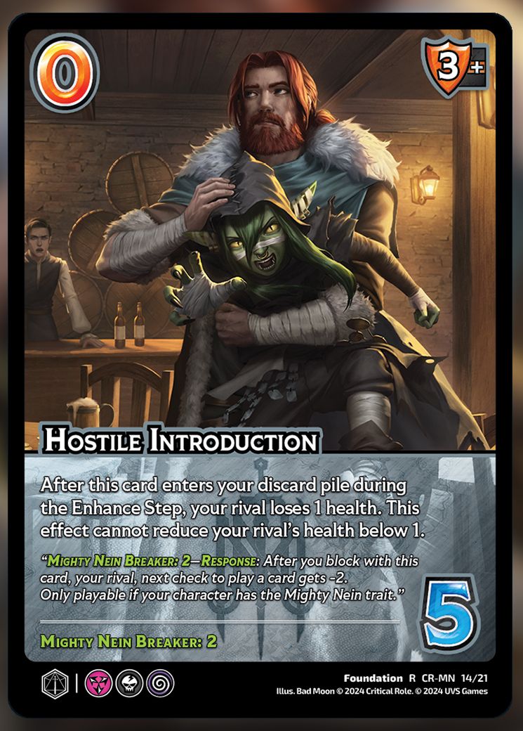 Every Card In The Critical Role: Mighty Nein Challenger Series Deck ...