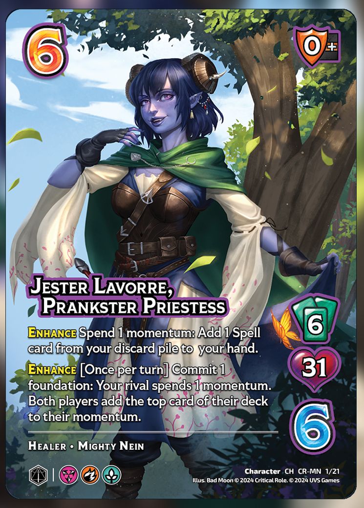 Every Card In The Critical Role: Mighty Nein Challenger Series Deck ...