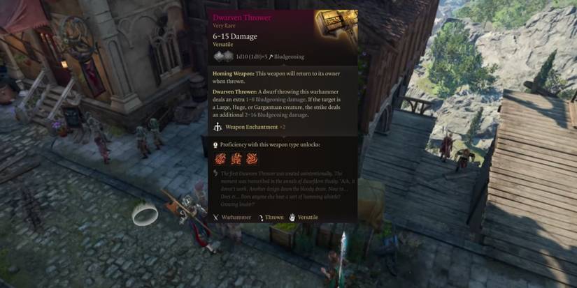 Every Weapon That Returns When You Throw It In BG3