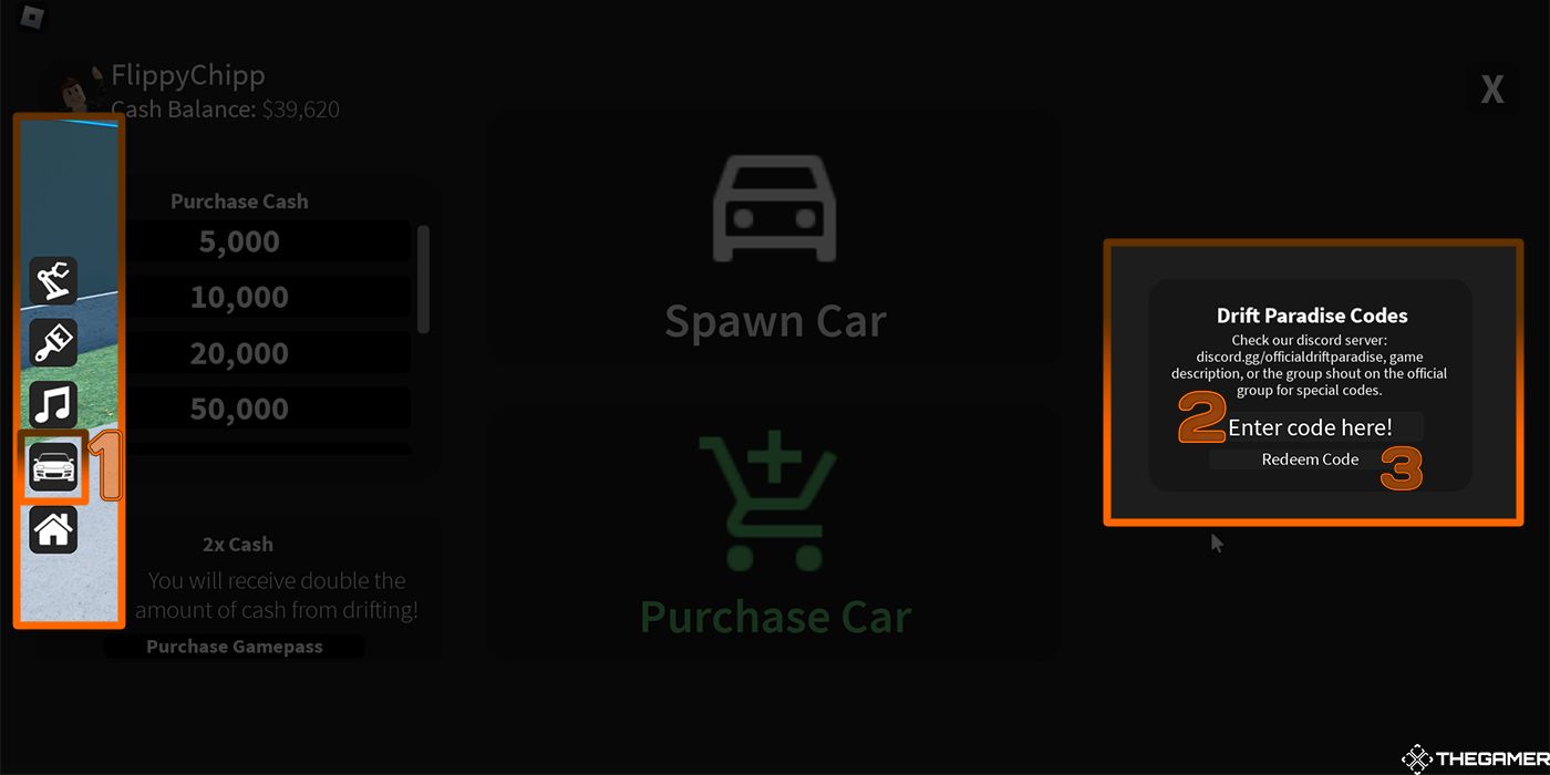Drift Paradise Codes For Roblox