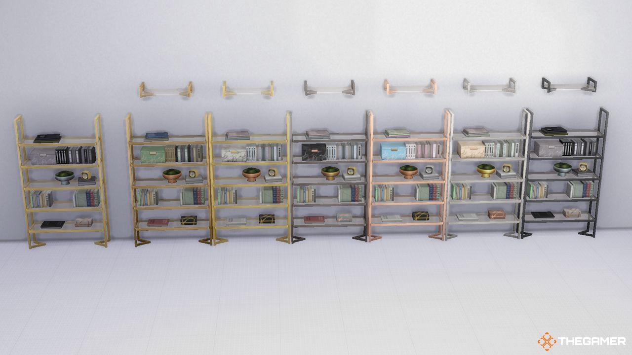 All Furniture From The Modern Luxe Kit In The Sims 4