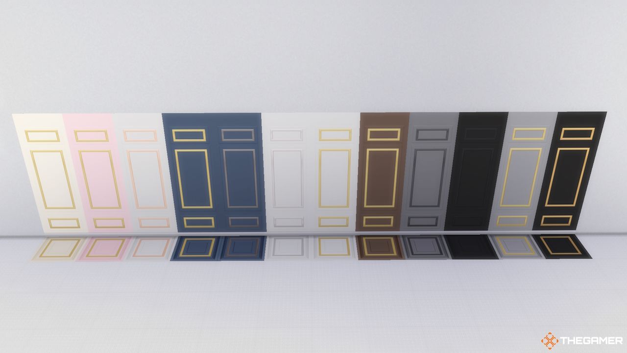 All Furniture From The Modern Luxe Kit In The Sims 4