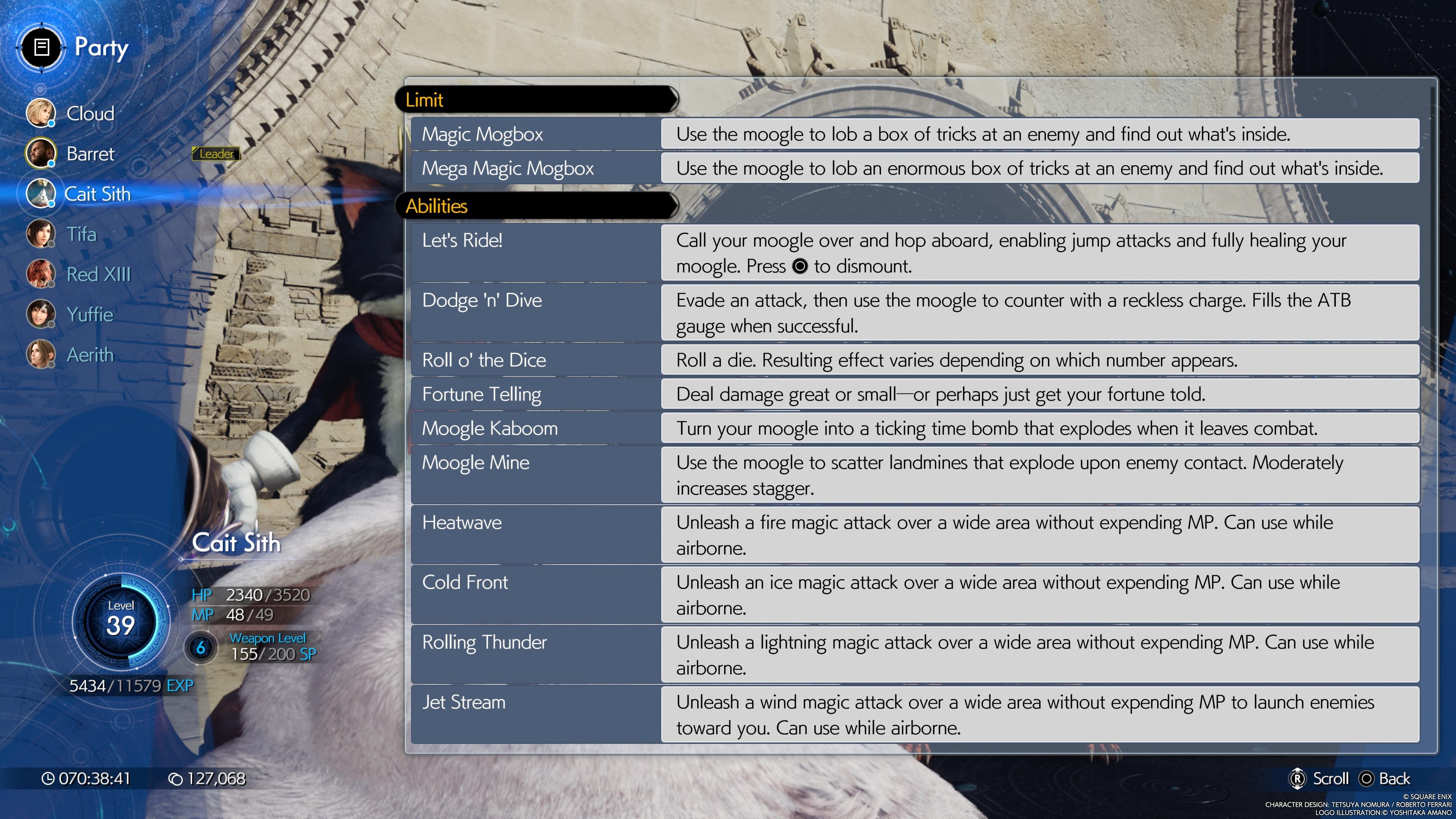 How To Use Cait Sith In Battle In Final Fantasy VII Rebirth