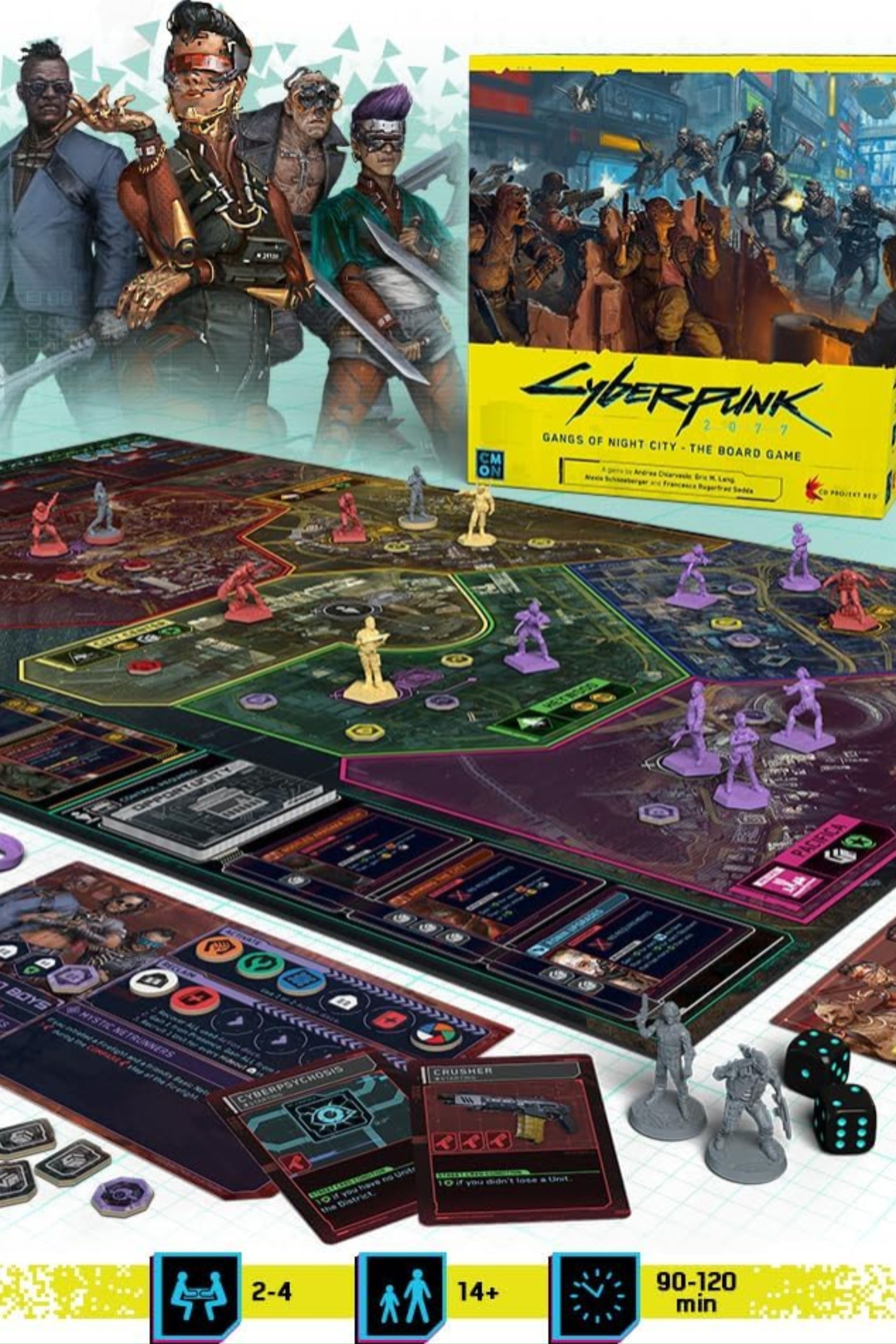 Cyberpunk 2077's Official Board Game Is Down To Its Lowest Price Ever ...