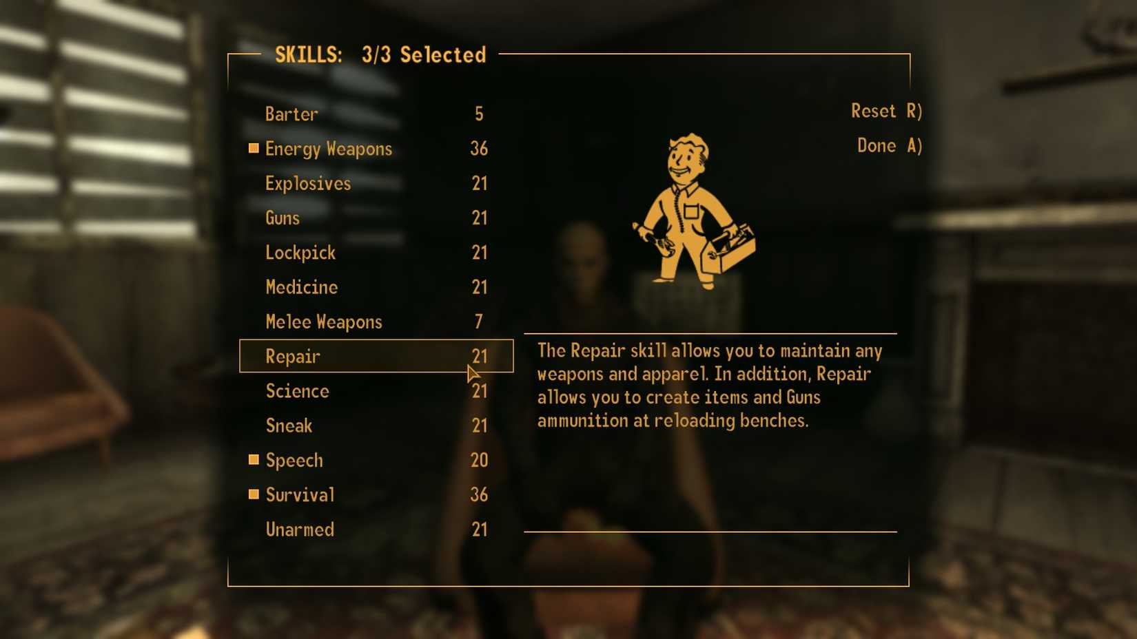Optimal Starting SPECIAL Stats In Fallout New Vegas