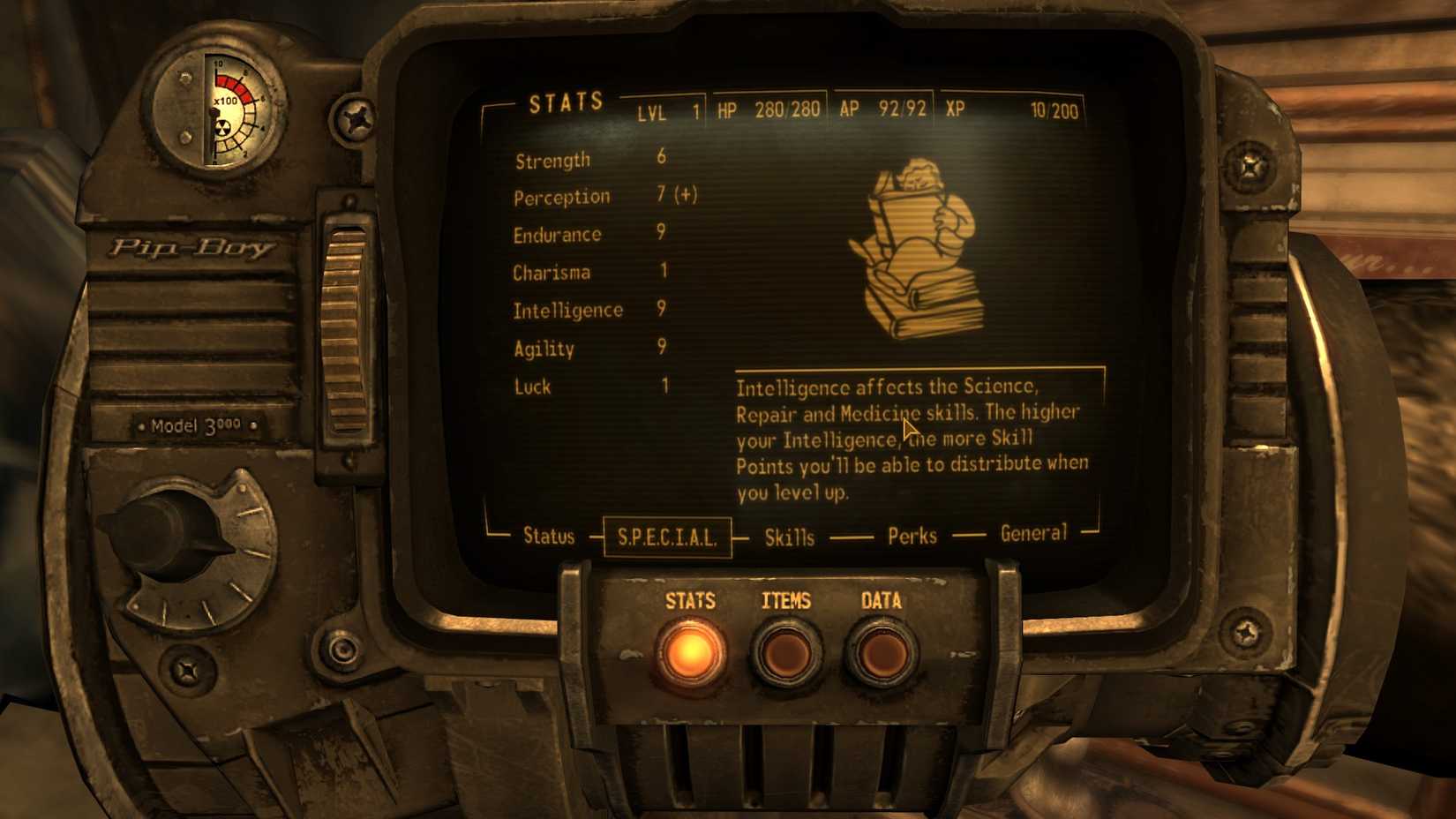 Optimal Starting SPECIAL Stats In Fallout New Vegas
