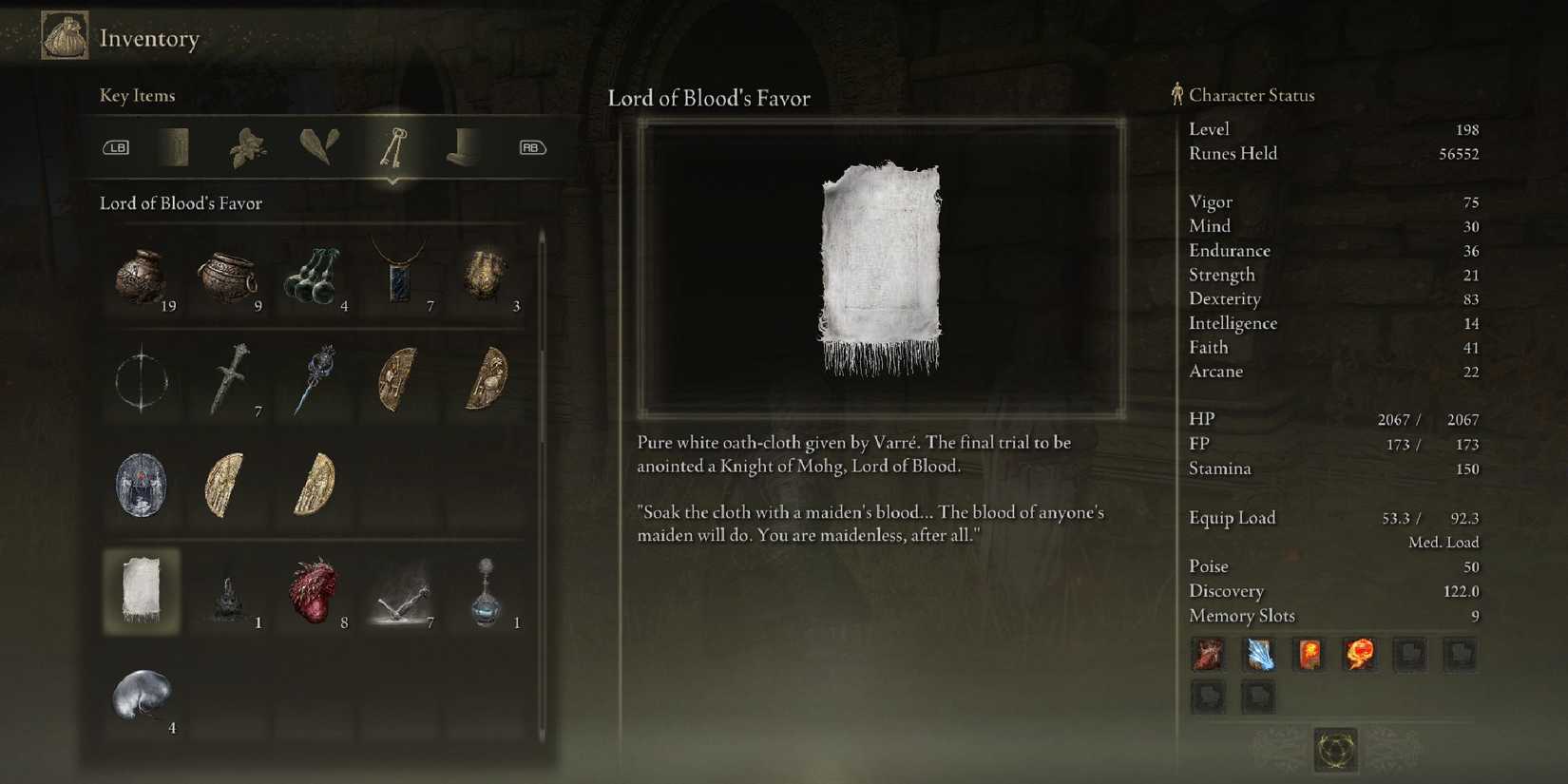 How Many Times Are You Called Maidenless In Elden Ring?