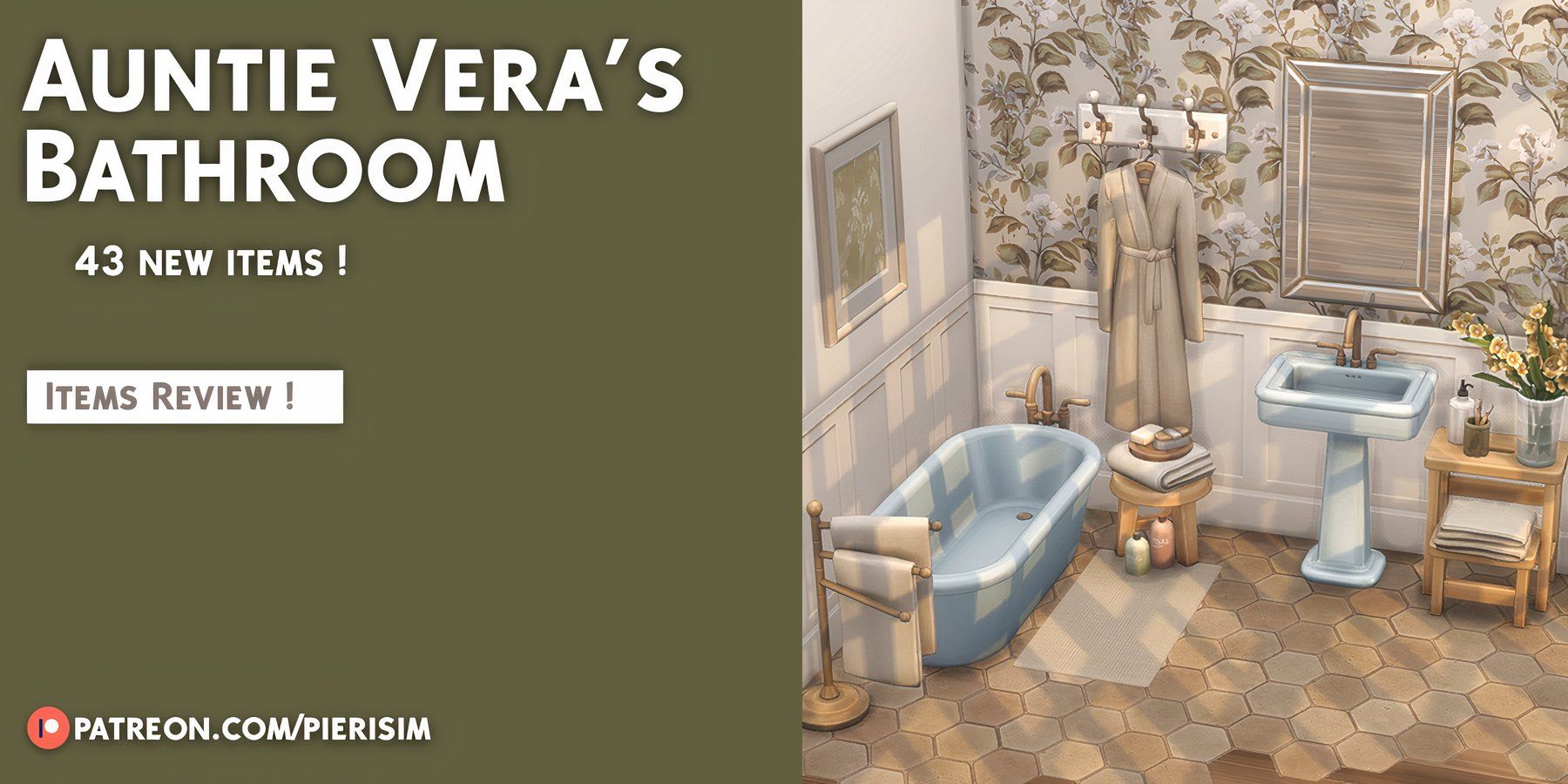 The Sims 4: Best Build Mode Custom Content For Bathrooms