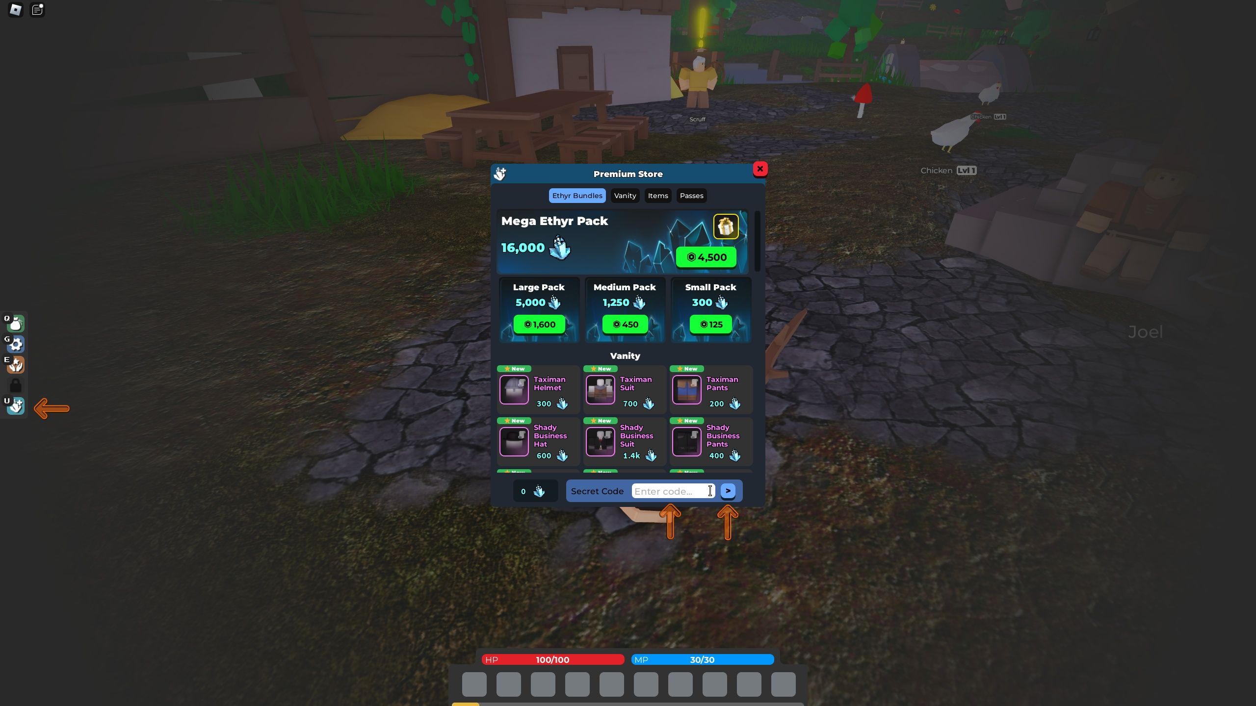 Vesteria Codes - Roblox