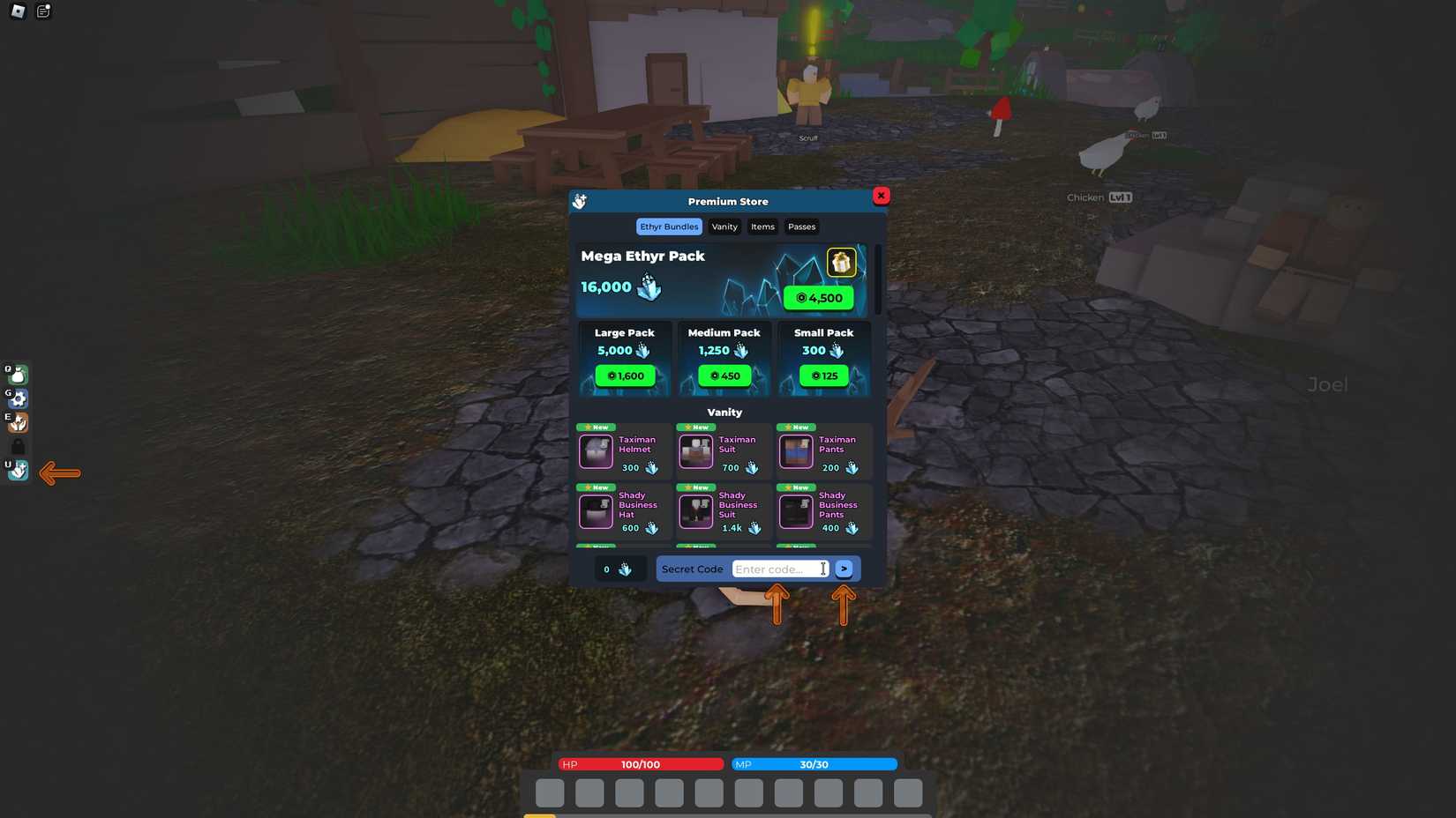 Vesteria Codes - Roblox