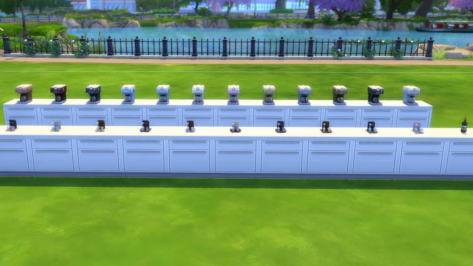 Everything Included In The Sims 4: Cozy Bistro Kit