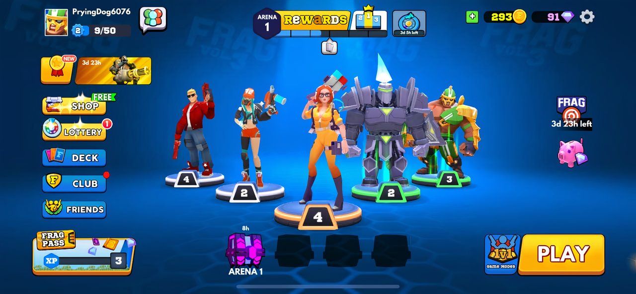 Frag Pro Shooter Codes