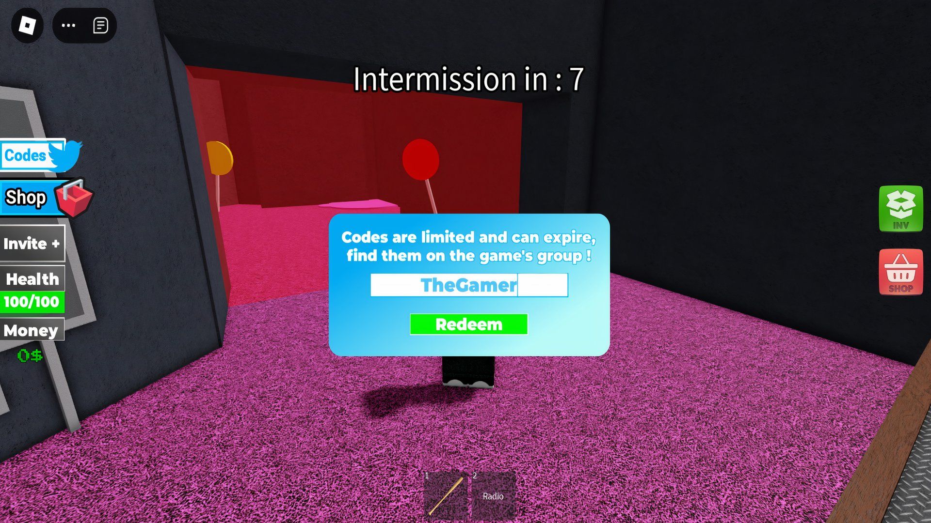 Furry Infection Game Codes - Roblox