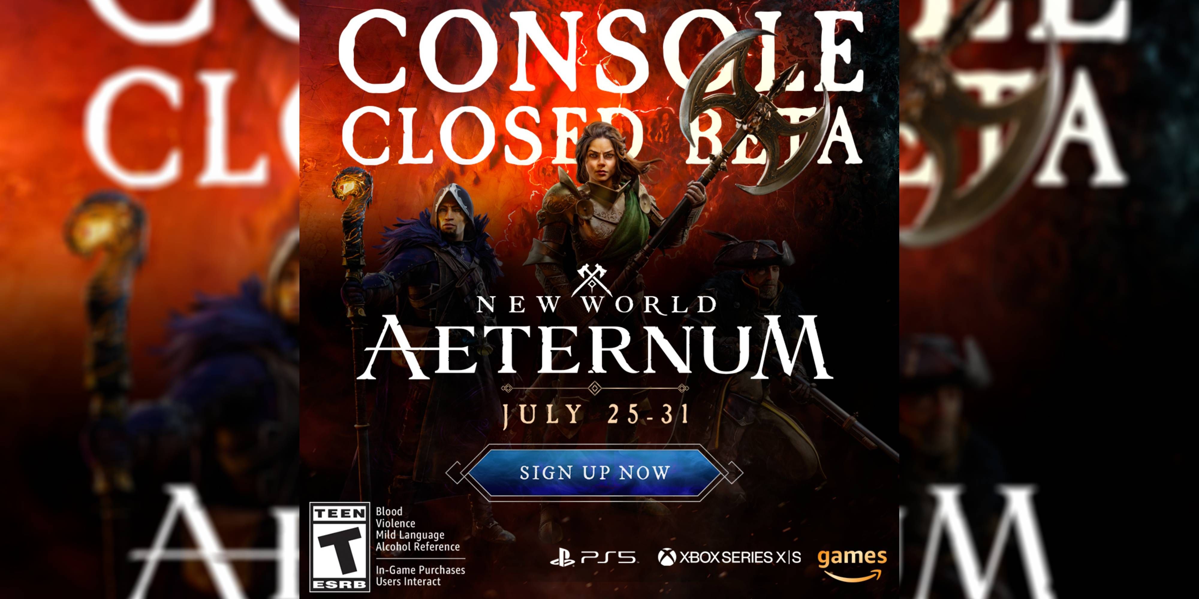 New World: Aeternum Closed Beta Code Giveaway At TheGamer