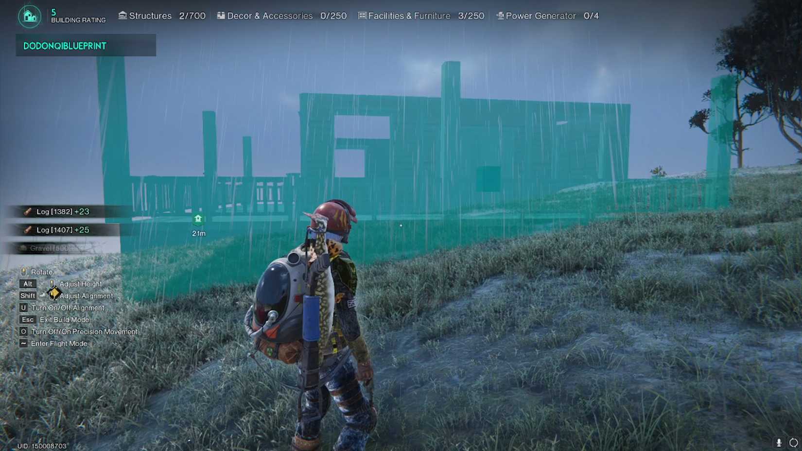 How Do You Place A Saved Blueprint In Once Human?
